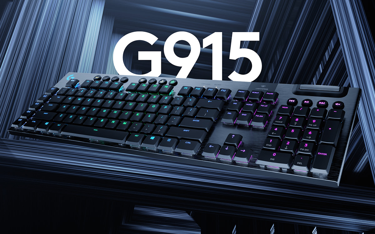 Logitech G kondigt G915 LIGHTSPEED en G815 LIGHTSYNC RGB mechanische ...