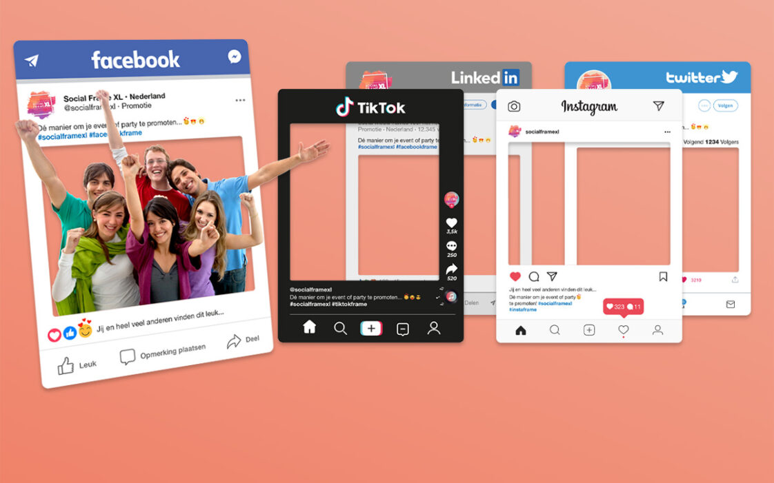 Social Media frame maken - Social Frames XL beeld - Digitailing